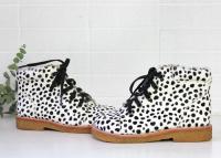 China Boys Girls Cowhide British Style Martin Boots for sale