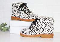 China Boys Girls Cowhide British Style Martin Boots for sale