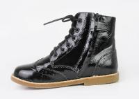 China Leather Lace Up Toddler Dress Shoes Anti-Slippery Waterproof EU 23 - 30 for sale