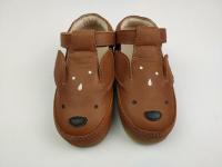 China Boys Girls Cowhide Toddler Animal Shoes for sale