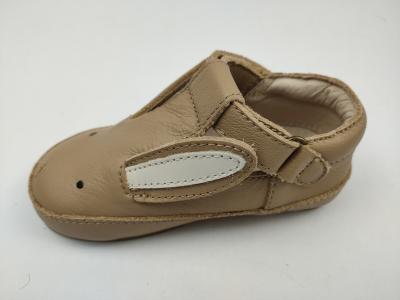 China 100 Handmade Animals Slip On Toddler Dress Shoes Cowhide First Layer for sale