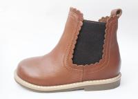 China Handmade Side Zipper Baby Ankle Boots For Boys And Girls 3-6 Years Old for sale