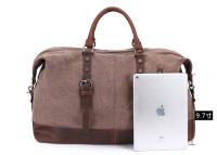 China Cotton Canvas Travel Duffel Backpack for sale