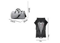 China Polyester Lining Nylon Garment Weekender Bag Waterproof Customized Logo for sale