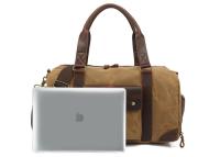 China Canvas Soft Leather Tote Bag for sale
