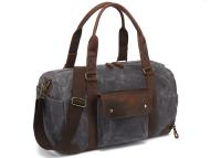 China Canvas Soft Leather Tote Bag for sale