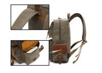 China Multipurpose Canvas Camera Travel Backpack Dirtproof Carry On Travel Bag For Women for sale