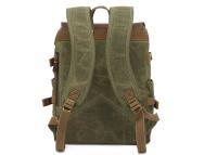 China Fits 14 Inch Laptop Canvas Rucksack Casual Daypack for sale