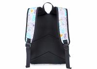 China Fruit Green Double Zipper Closure Children School Bag for sale