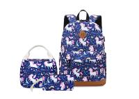 China Thicken Shoulder Strap 15 Inch Laptop Polyester School Bag for sale