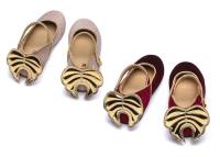 China Wedding Party Tape Buckle Toddler Ballerina Shoes for sale