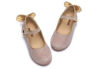 China Wedding Party Tape Buckle Toddler Ballerina Shoes for sale