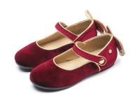 China Stylish Kids Shoes Little Girls Dress Party Mary Jane Princess Flats Shoes 23-30 for sale
