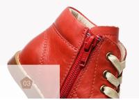 China Wear Resistant Rubber Outsole Girls Leather Boots Warm Winter Toddler Kids Boots for sale
