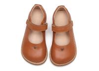 China Size Chart Stylish Kids Shoes Wear-resistant Outsole Real Leather Pretty OEM ODM for sale