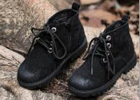 China Boys Girls Side Zip Kids Snow Boots Shoes Inner Length 15.8cm To 19.3cm for sale