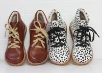 China Boys Girls Cowhide British Style Martin Boots for sale