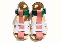 China Toddler Girls Cowhide Lining Summer Sandals Shoes for sale