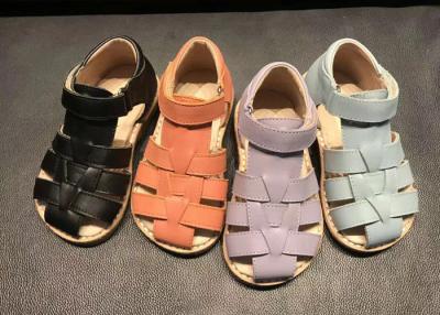 China Summer flat Closed Toe Soft Kids Shoes for sale