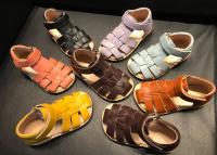 China Summer flat Closed Toe Soft Kids Shoes for sale