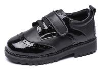 China School Uniform Soft Microfiber Toddler Dress Shoes for sale