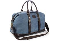 China Oversized Canvas PU Soekidy Carry On Travel Bag for sale