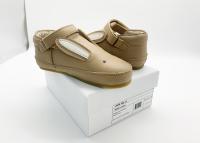 China Non Slip 13.5cm 19.5cm Leather Baby Walking Shoes CE CPC for sale