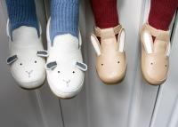 China Non Slip 13.5cm 19.5cm Leather Baby Walking Shoes CE CPC for sale