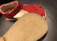 China SOEKIDY Soft Kids Shoes Girls Leather Sandals Summer Flat Close Toe Dress Shoes for sale