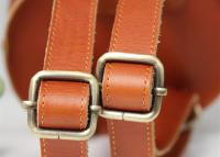 China Zipper Closure CPC Cowhide Leather Purses Cute Backpack For Kids Girls for sale