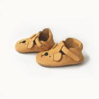 China Real Leather 12.5CM 14CM Toddler Dress Shoes Magic Tape OEM / ODM for sale