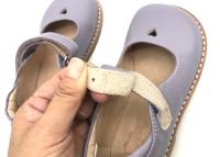 China Magic Tape EU 21-30 Girl Mary Jane Shoes Pigskin Lining for sale