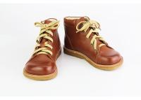 China Children's Leopard Pattern Real Leather Martin Boots 16.3cm - 17.8cm Size Optional for sale