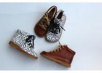 China Waterproof Boys Girls CPC Flat heel Leather Martin Boots EU21-30 for sale