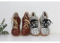 China Waterproof Boys Girls CPC Flat heel Leather Martin Boots EU21-30 for sale