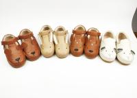 China Animal Pattern Genuine Leather EU 23-30 Stylish Kids Shoes for sale