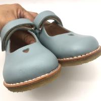 China Close Toe Real Leather Magic Tape Toddler Dress Shoes EU 21-30 for sale