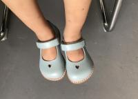 China Close Toe Real Leather Magic Tape Toddler Dress Shoes EU 21-30 for sale