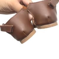 China Round Toe Cowhide Leather Toddler Dress Shoes 8 Years Old for sale