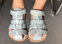 China 2cm Heel CE CPC Leather Sandals Toddler Dress Shoes for sale