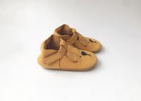 China Boys Girls Cowhide EU19-22 Soft Soled Walking Shoes Pigskin Lining for sale