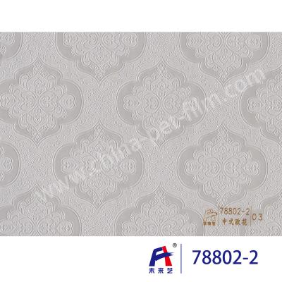 China PVC Decorative Film 0.12-0.18mm Thickness 30-126cm Width for Wall Panel Furniture for sale