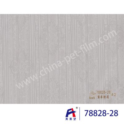China Moisture Proof PVC Decorative Film 0.15mm Bright Color for Windows Doors for sale