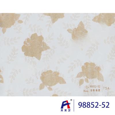 China Moistureproof PVC Decorative Privacy Film Flowering Crabapple 1.26x500M Corrosion Resistant for sale