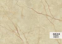 China Yellow Marble PVC Sheet Film Heat Transfer Film 20micron 122cm Width Fireproof for sale