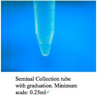 China Non Spermicidal Semen Collection Device With Semen Collection Condom / Tube for sale