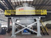 China Wet Pan Mill Crushing Equipment 6700x6500x6700mm Gold Grinding Mill with 60-90 m³/h Capacity for sale