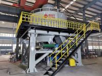 China TWPM160 Wet Pan Gold Grinding Mill 1600mm Diameter 55kW Power for Clay Brick Making for sale