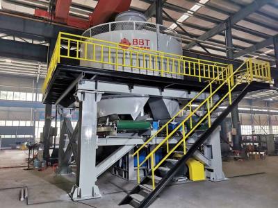 China TWPM160 Wet Pan Gold Grinding Mill 1600mm Diameter 55kW Power for Clay Brick Making for sale