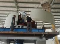 China Wet Pan Mill for Brick Production Line 65200kg Weight 40-90 m³/h Capacity Customizable for sale